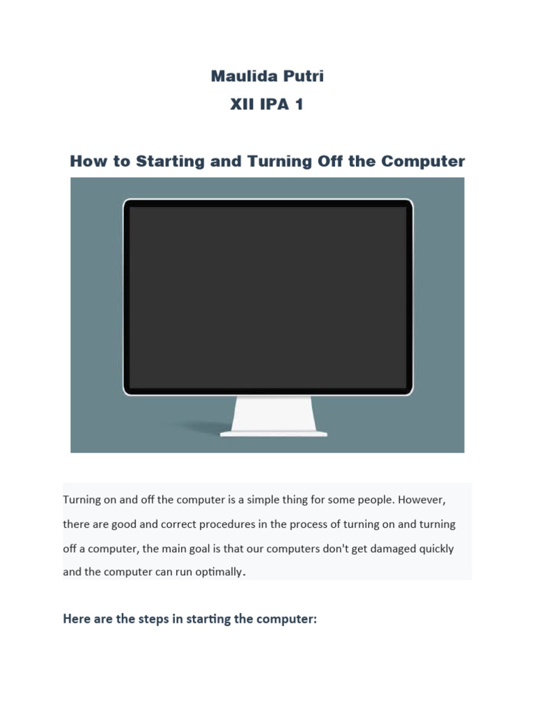 English | Download Free PDF | Computer Monitor | Booting