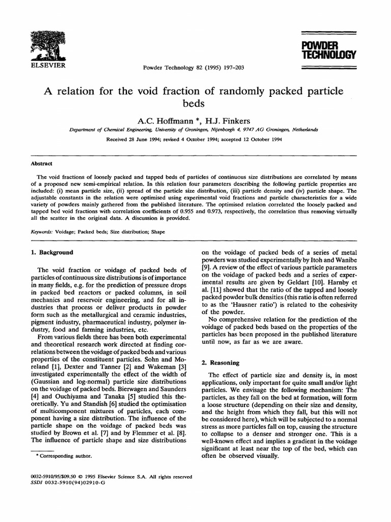Void Fraction Correlation | PDF | Porosity | Physical Sciences
