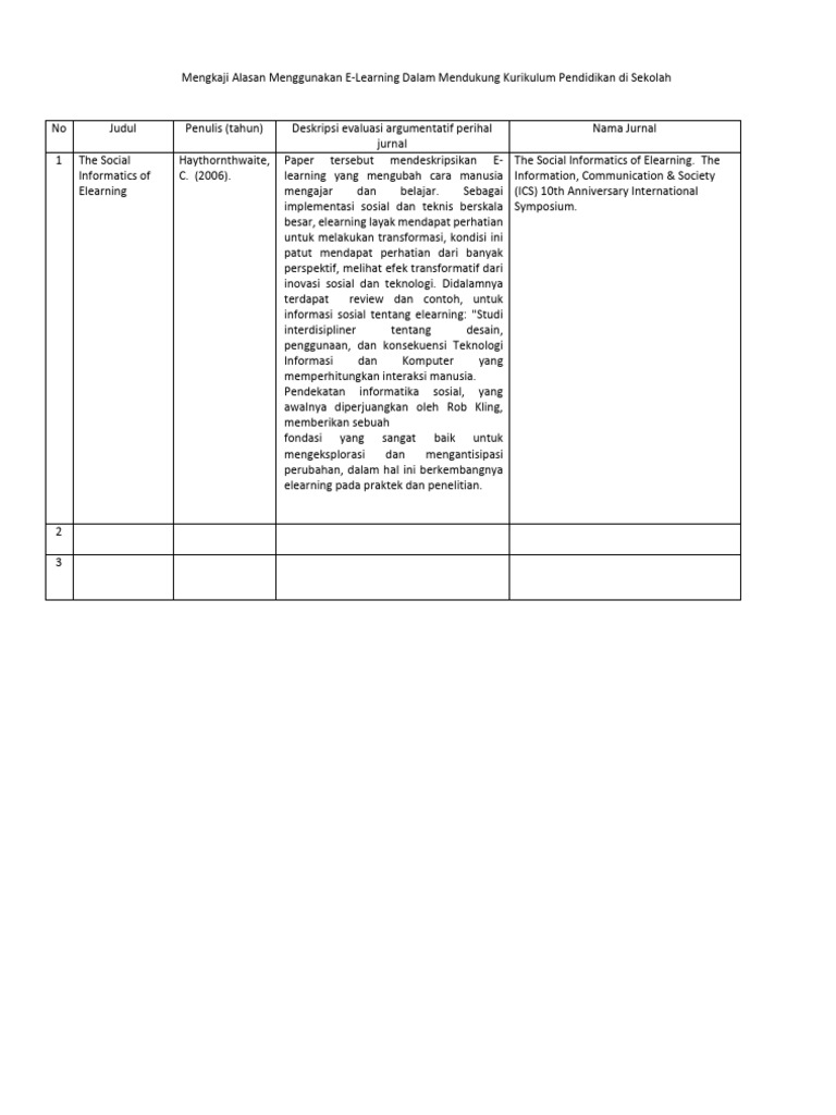 Contoh Studi Literatur Pdf