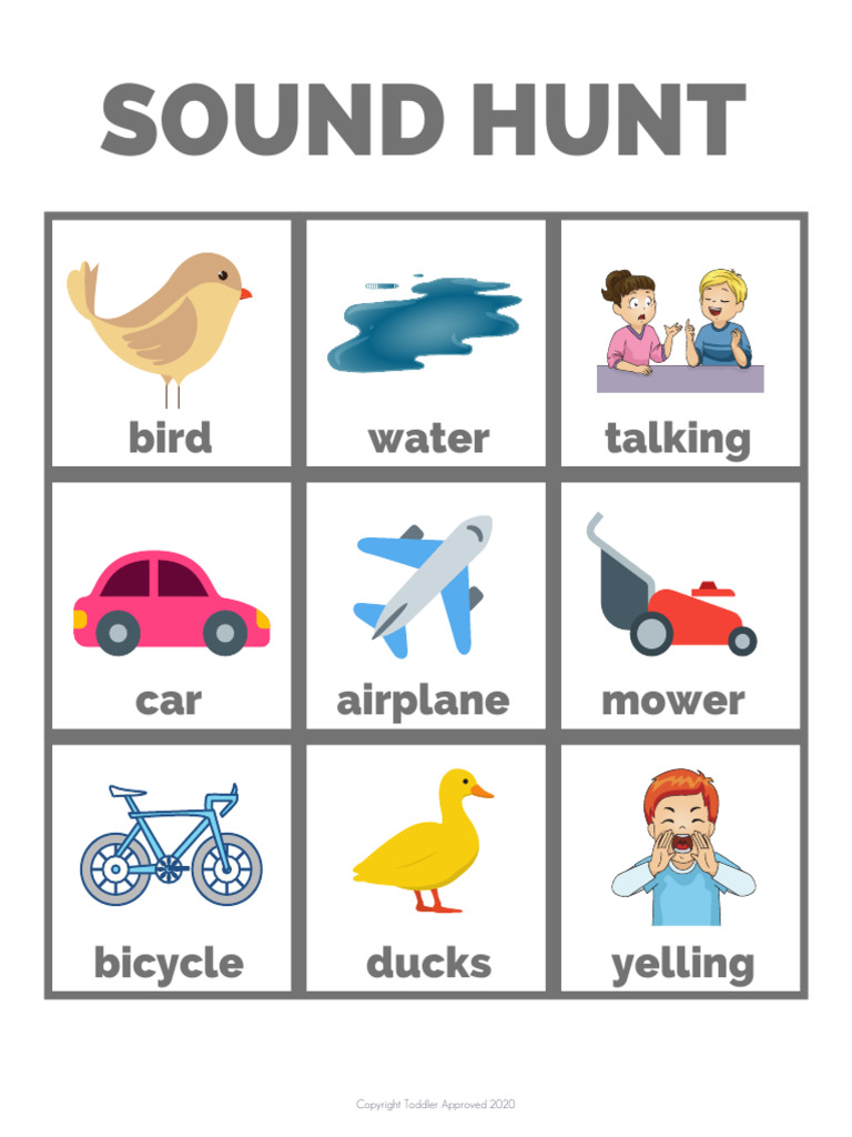 Sound Hunt: Interactive Sound Game | PDF