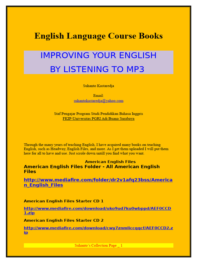 English Language Course Books PDF Free | PDF | Computer Data Storage ...