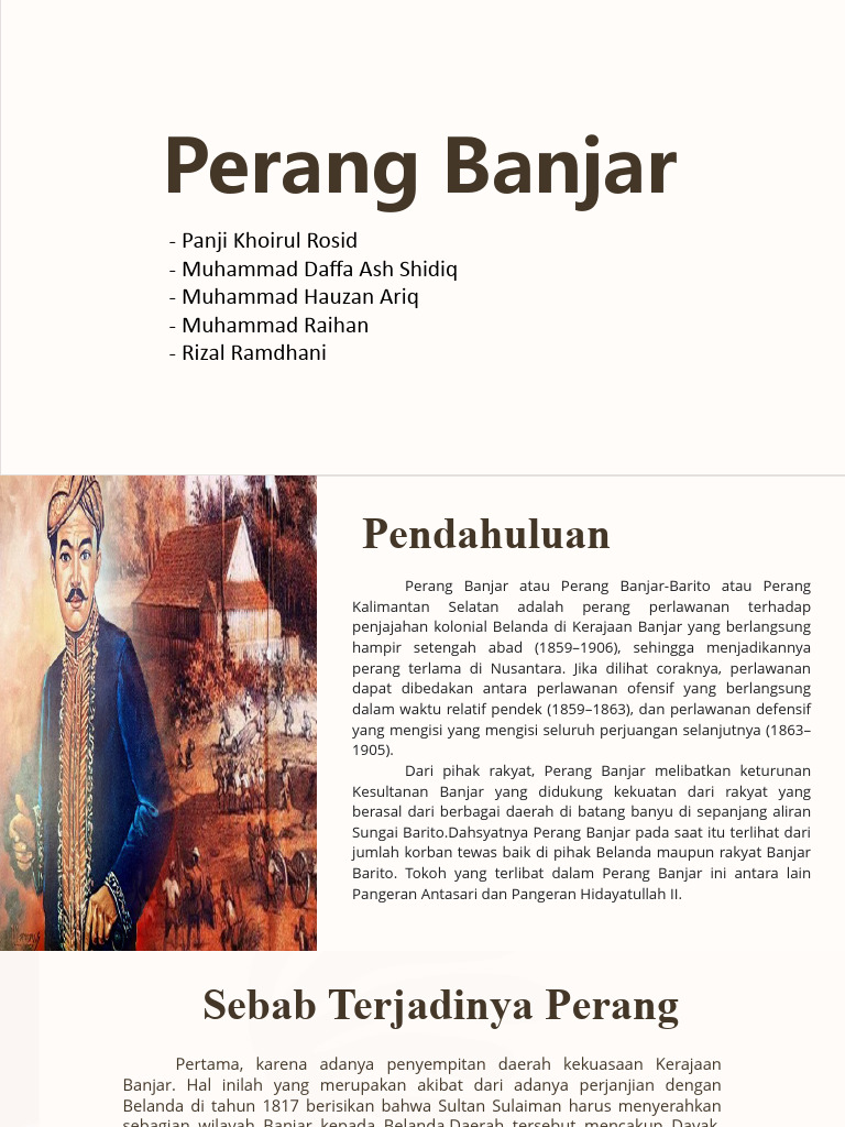 Perang Banjar Final | PDF