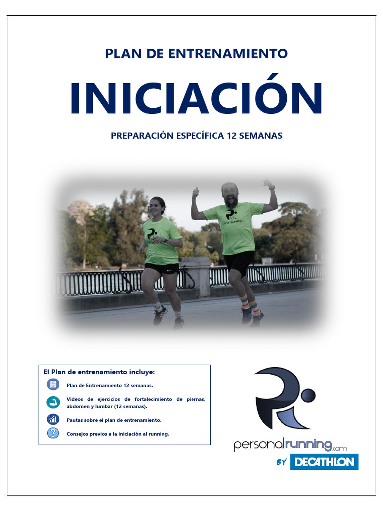 DECATHLON Plan Iniciacion | PDF | Corriendo | Respiración