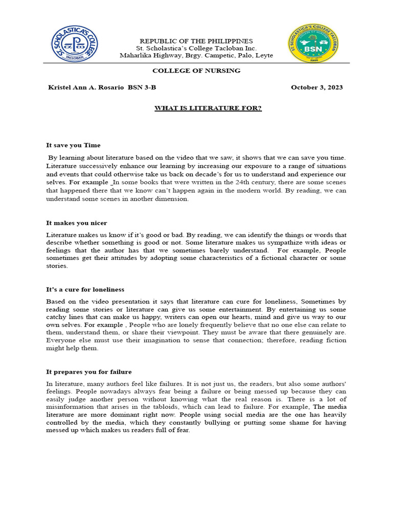 Phil Lit | PDF | Loneliness | Psychological Concepts