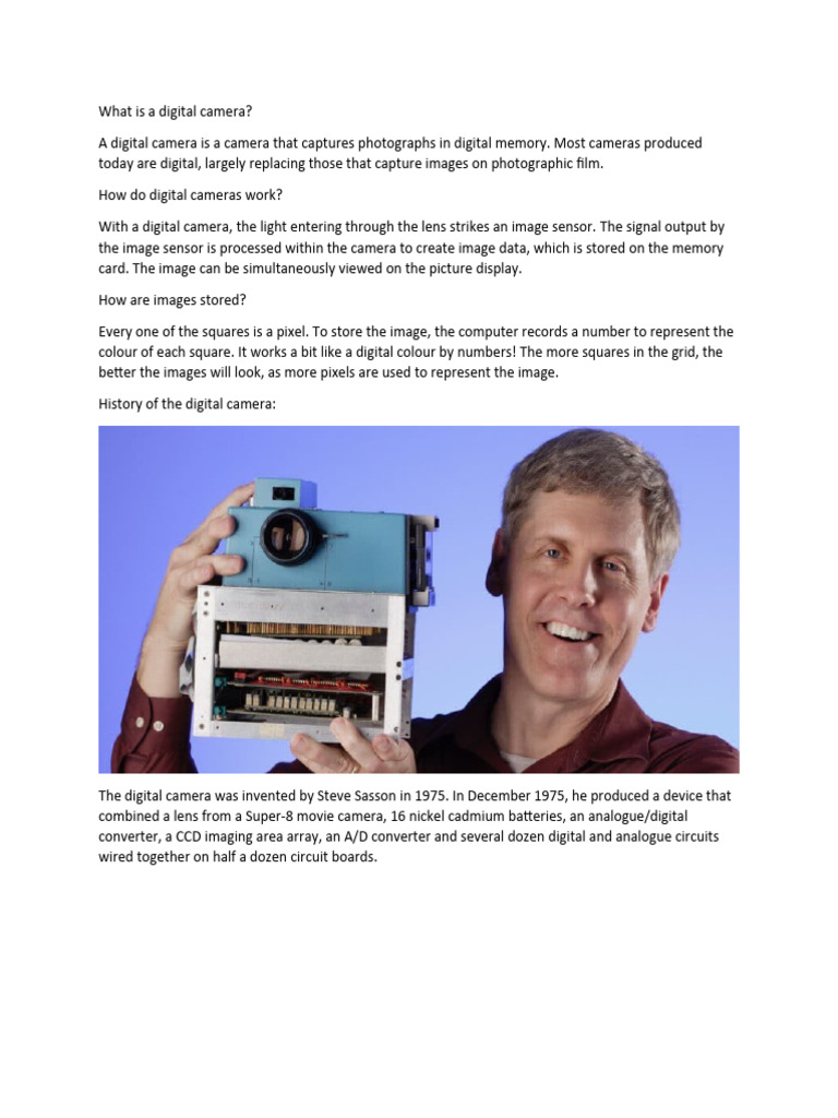 Digital Camera | PDF | Games & Activities | Computers