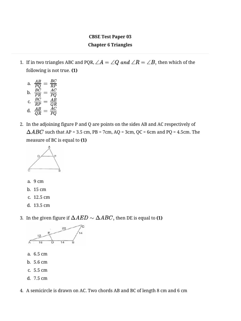 Triangle 3 | PDF | Triangle | Triangle Geometry