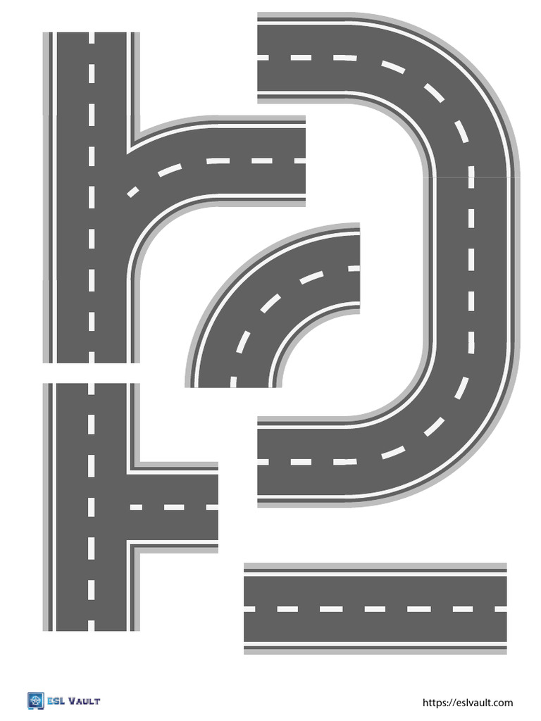 Printable Roads For Kids PDF 4 | PDF