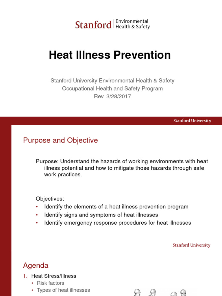 Heat Illness Prevention Training 20170328 | PDF | Hyperthermia ...