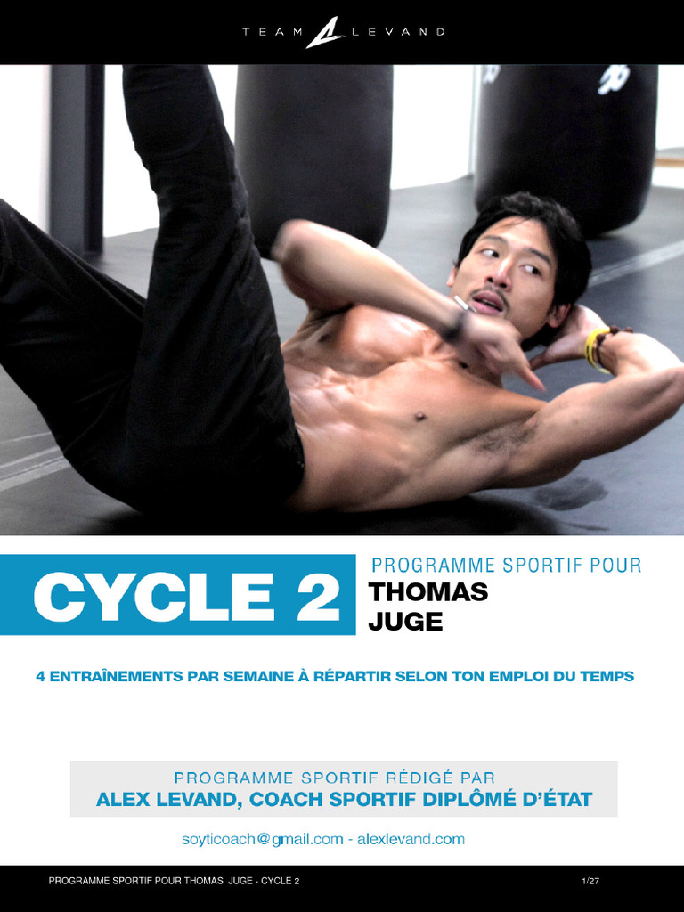 Alexlevand Programme Sportif Cycle2 | PDF