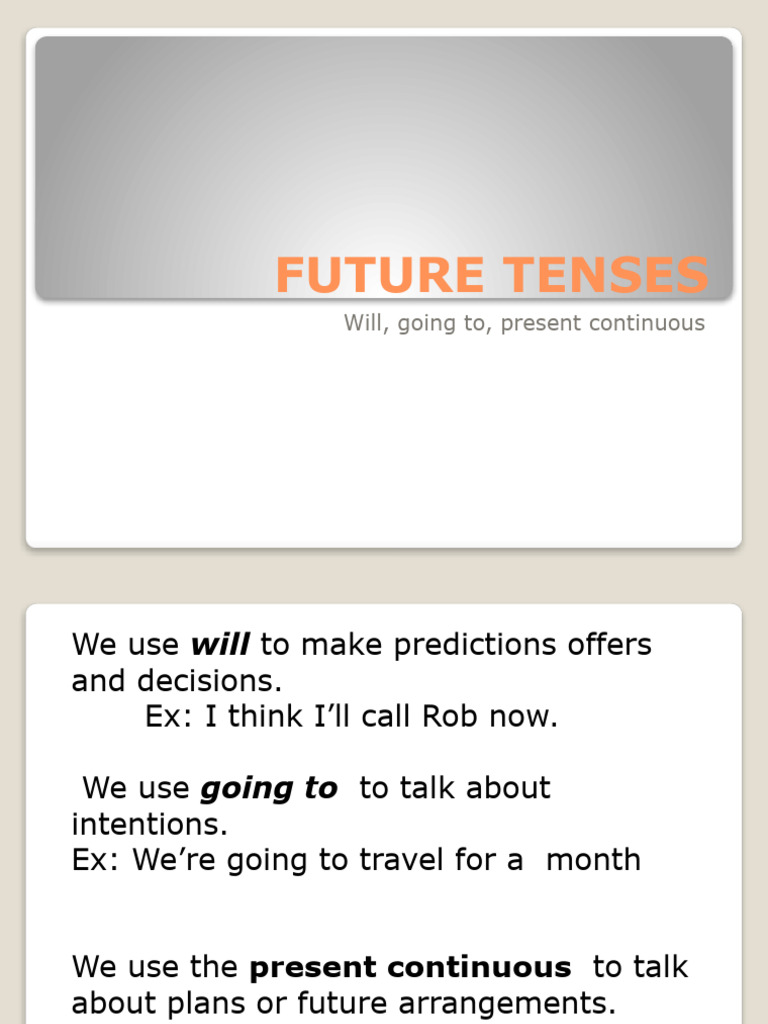Future tenses by Azra | PDF