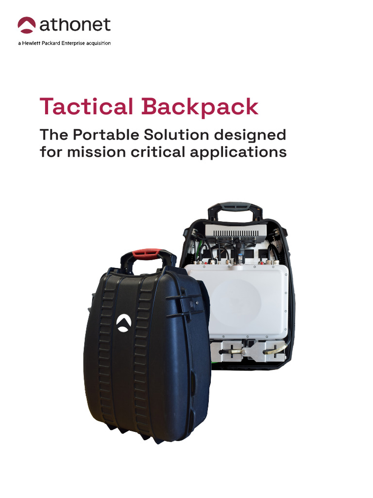 Tactical Backpack-A50008943enw | PDF | Lte (Telecommunication) | Wi Fi
