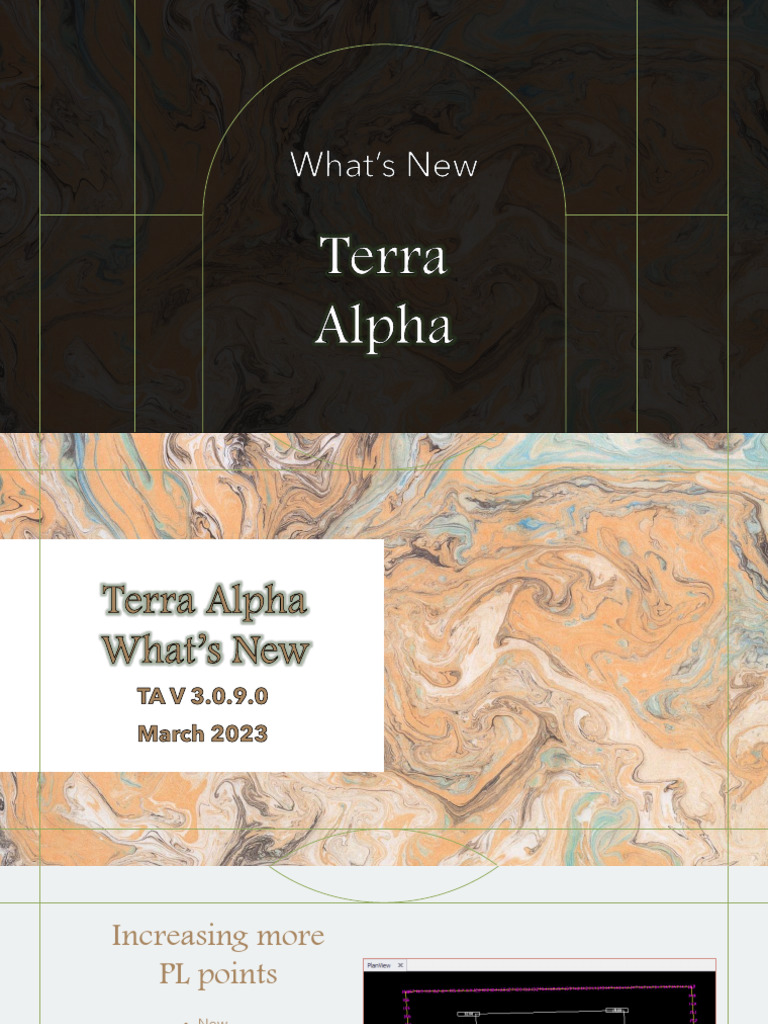 Terra Alpha Whats New | PDF | Computing Platforms | Computer Architecture
