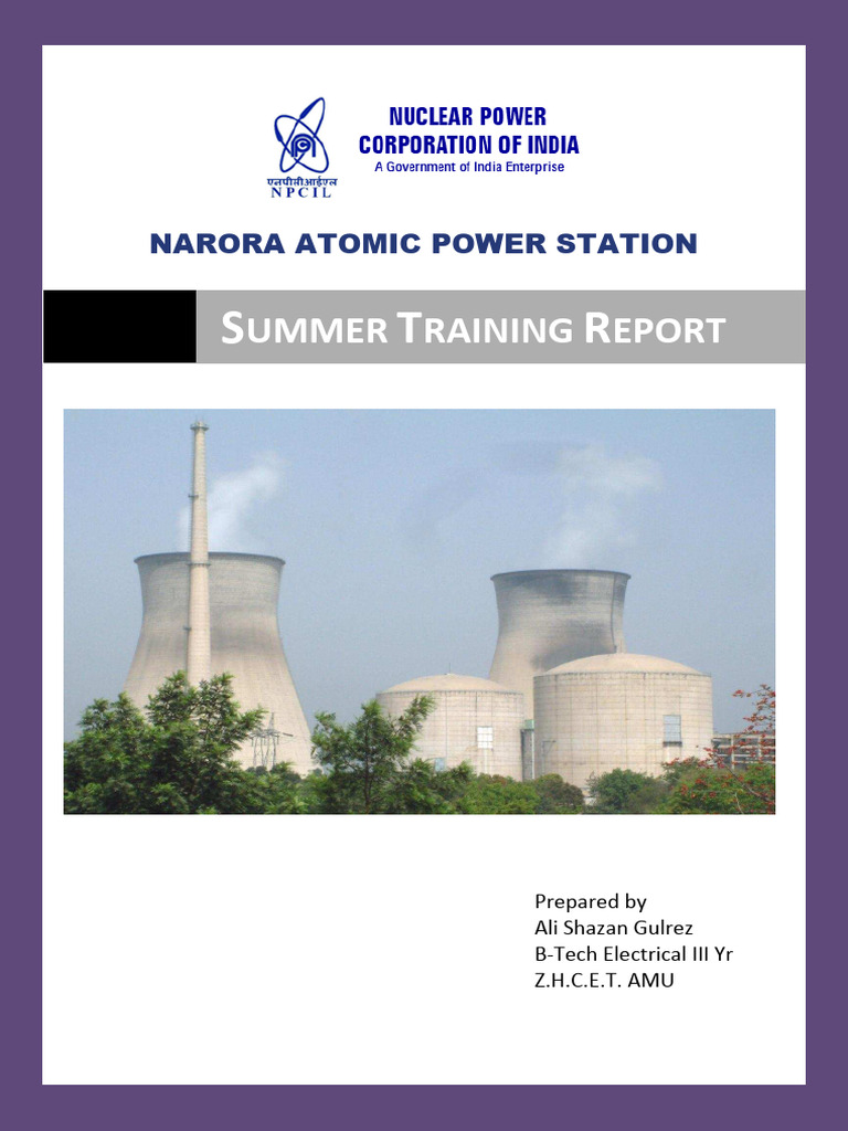 Narora Atomic Power Station Summer Train | Download Free PDF | Power ...