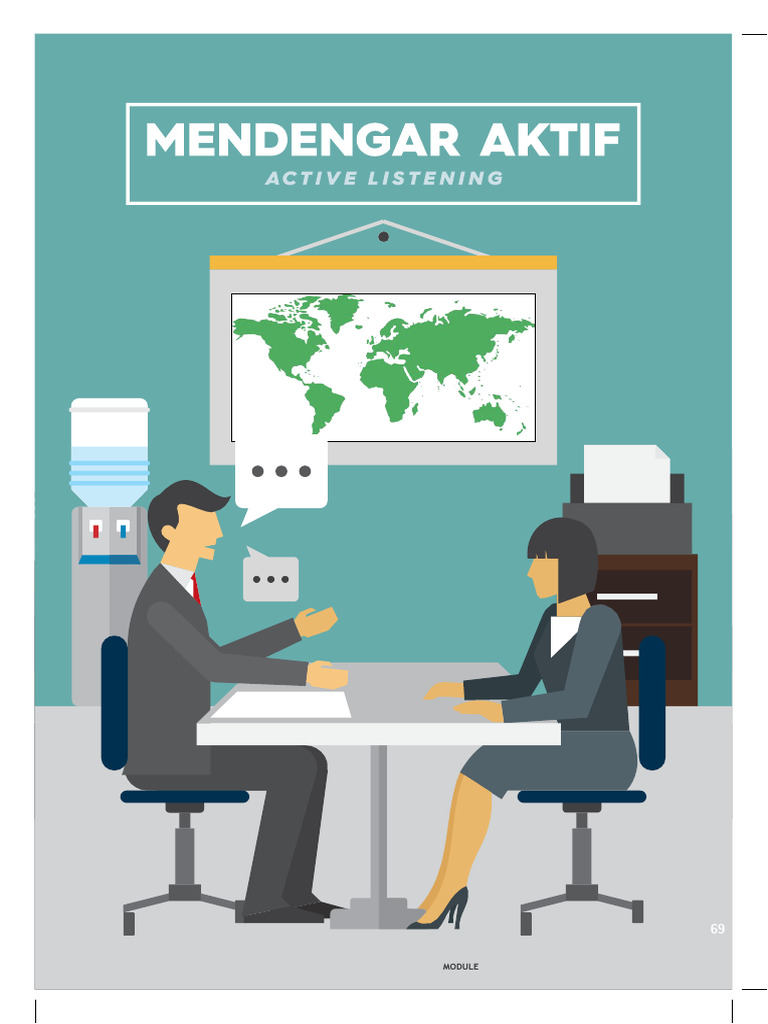 Modul Communication Skill-Mendengar Aktif | PDF