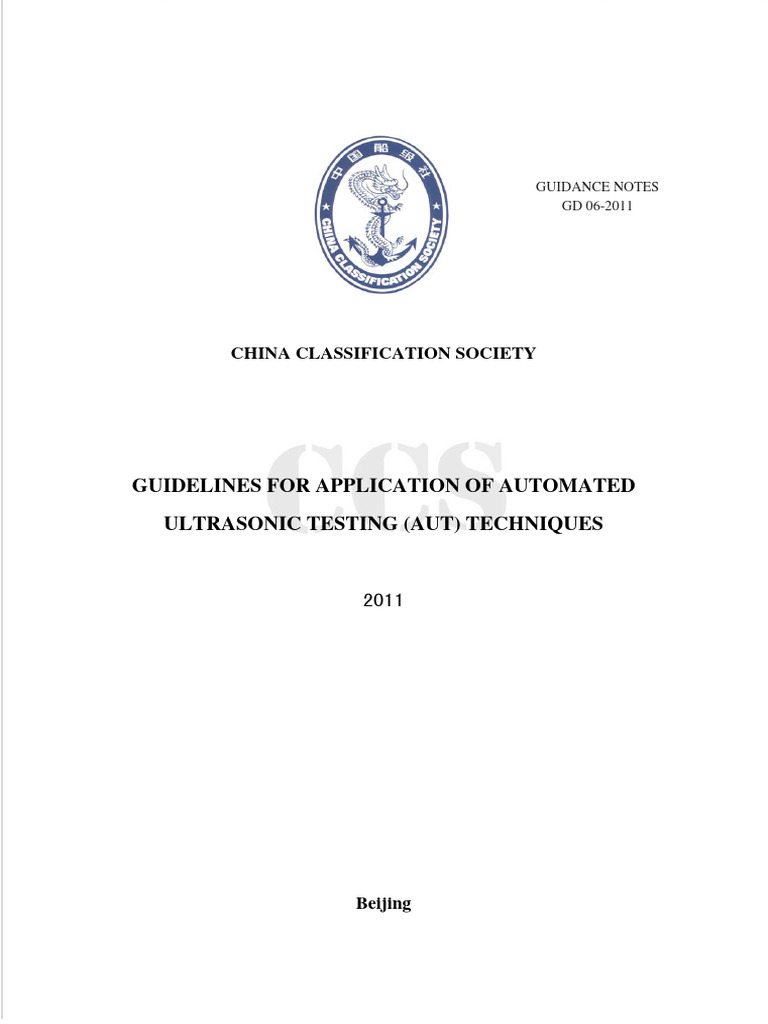 Guidelines for Automated Ultrasonic Testing | PDF | Nondestructive ...