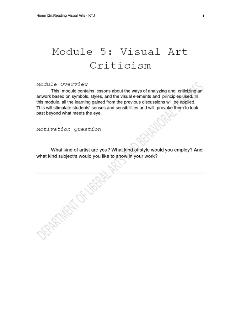 Module Five Learning Guide | PDF