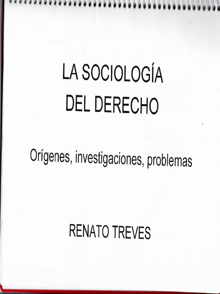 Sociologia Renato Treves - Rotated | PDF