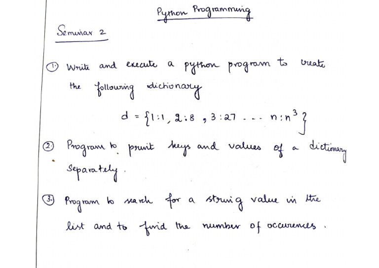 Python Seminar 2 Pdf
