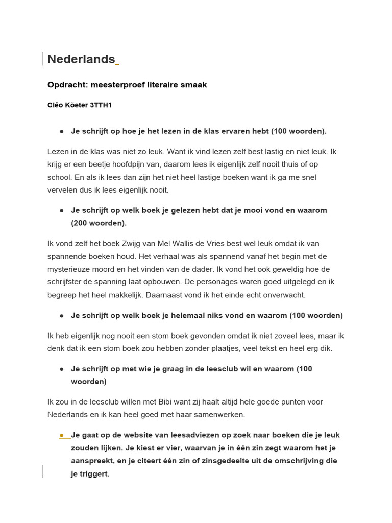 Naamloos Document | PDF