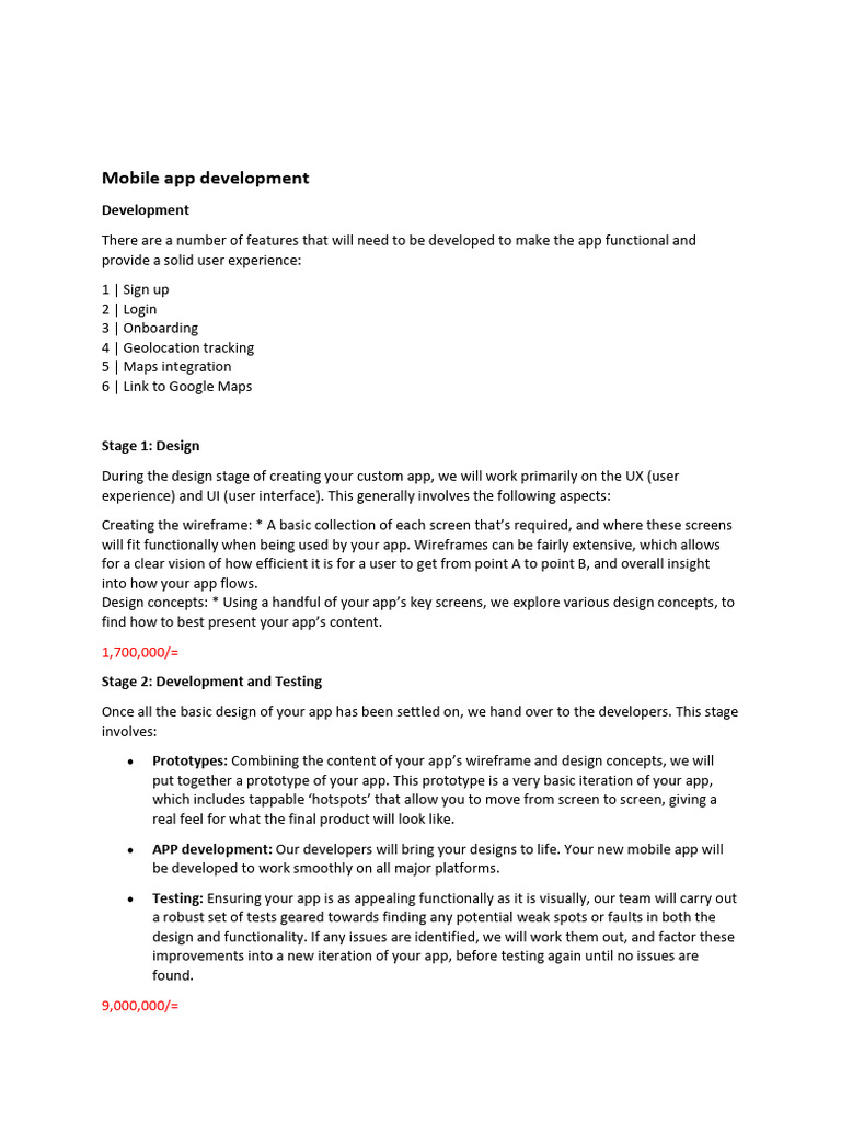 Mobile App | PDF | Career & Growth