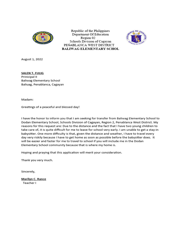 intent-letter-for-superintendent | PDF | Social Institutions