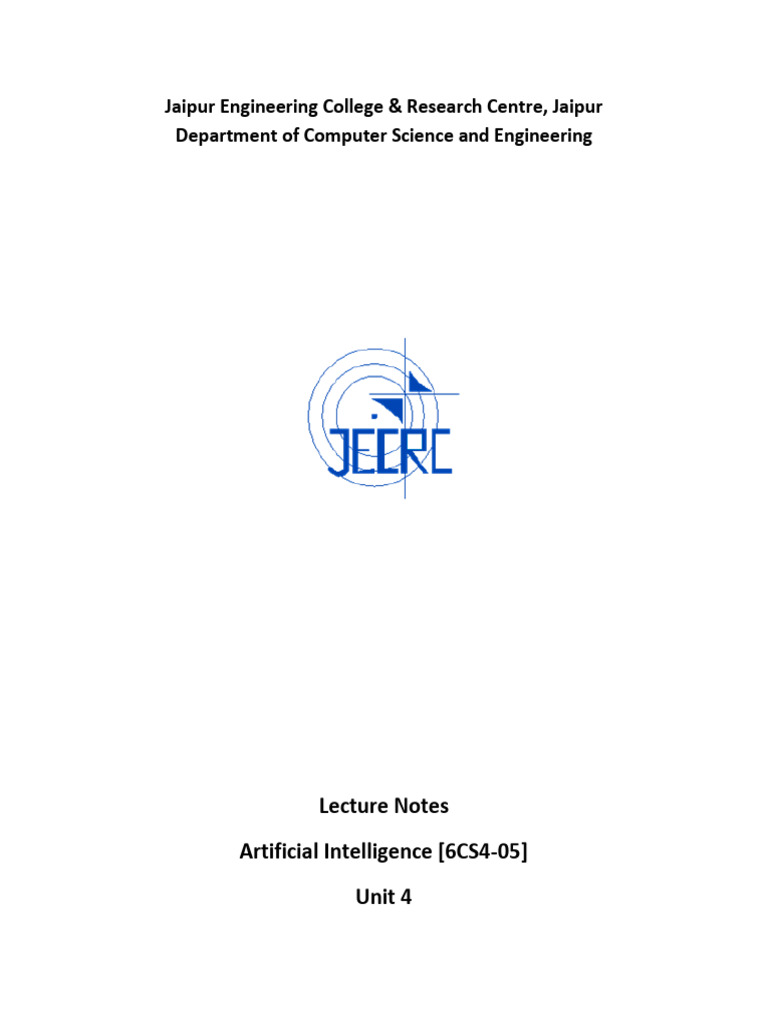 AI Unit 4 | PDF | Support Vector Machine | Machine Learning