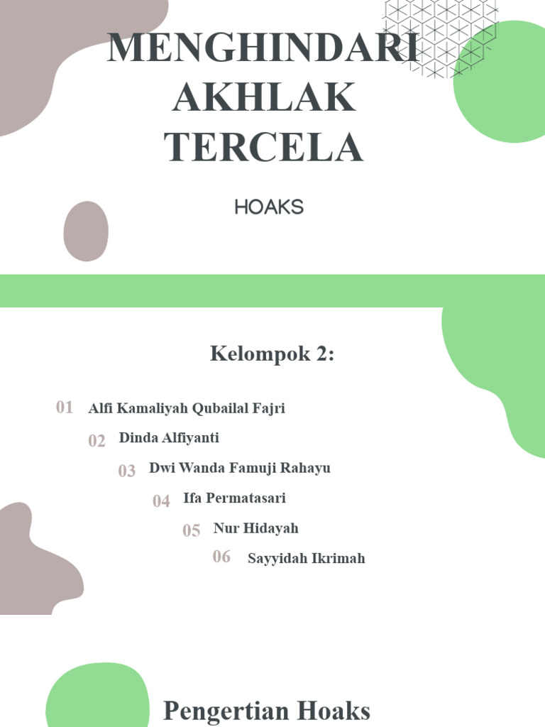 PPT IIS 3-HOAKS | PDF