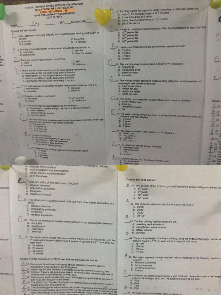 Pedia Samplex 2013 | PDF