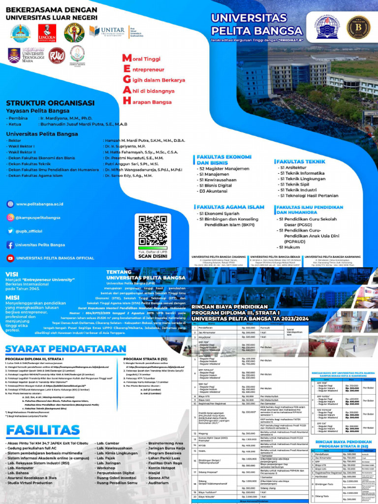 Brosur S1 Upb Ta 2023-2024 | PDF