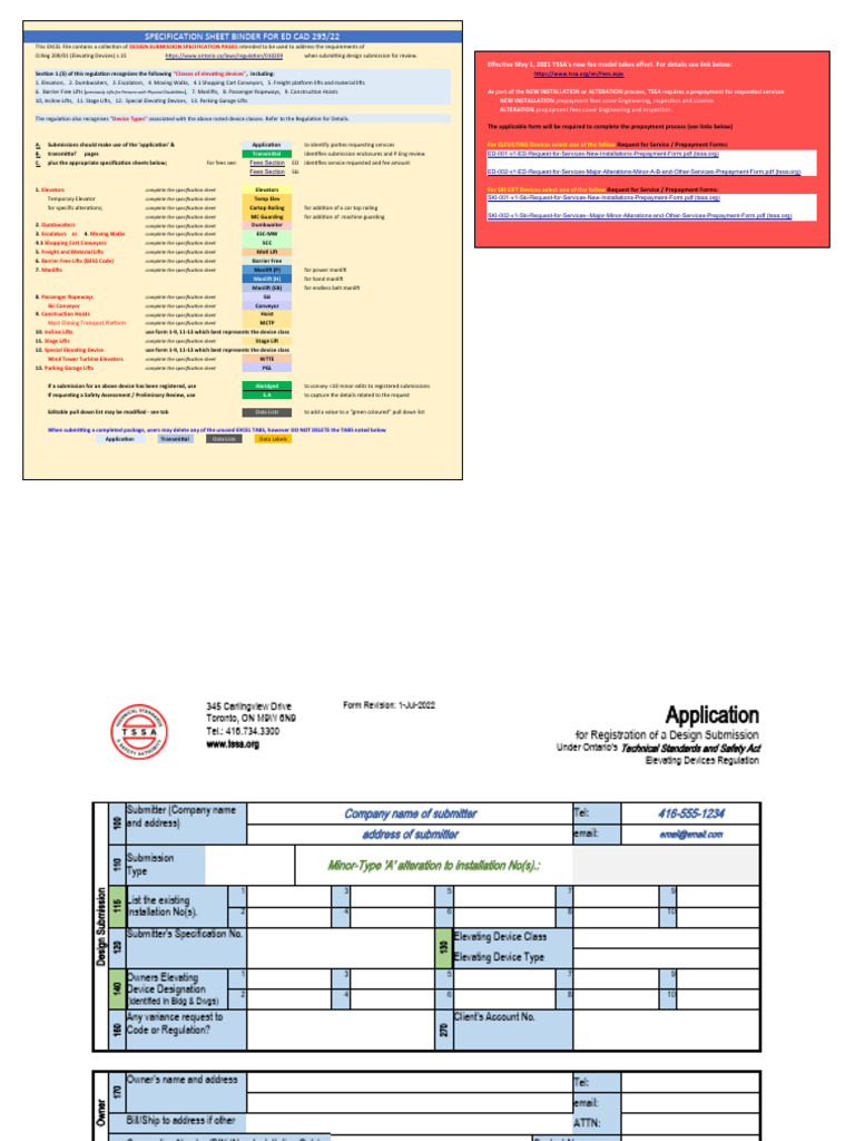 010 SpecSheets For CAD 295 22 20230106 | PDF | Elevator | Manufactured ...