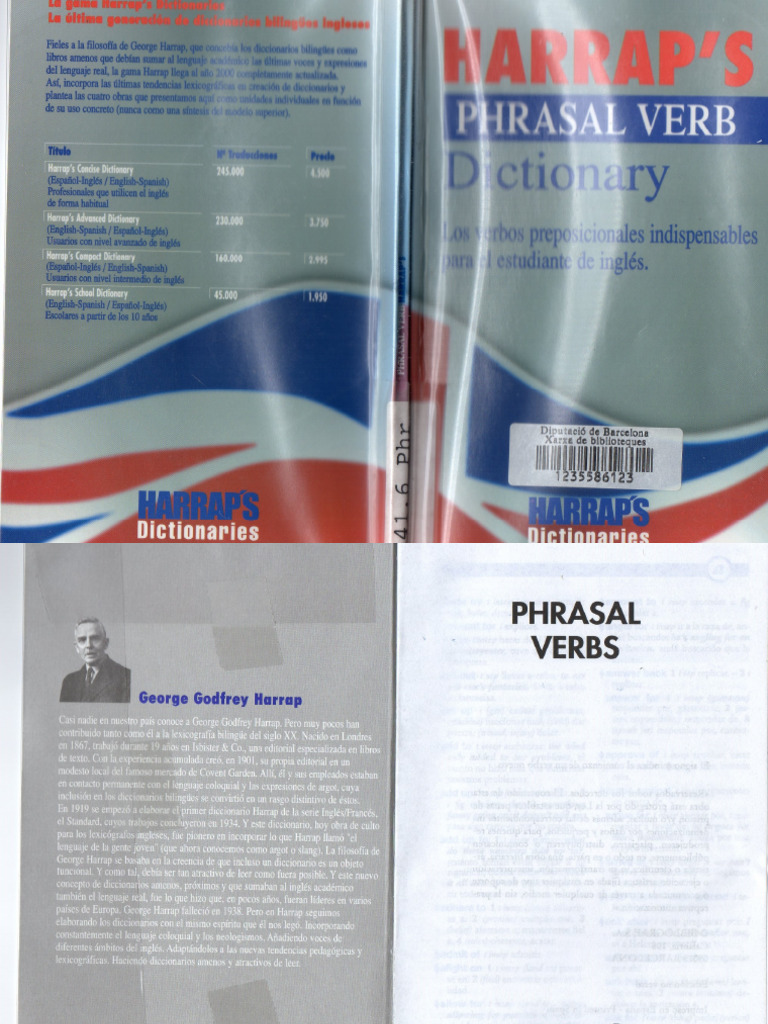 HARRAPS Phrasal Verbs Dictionary | PDF