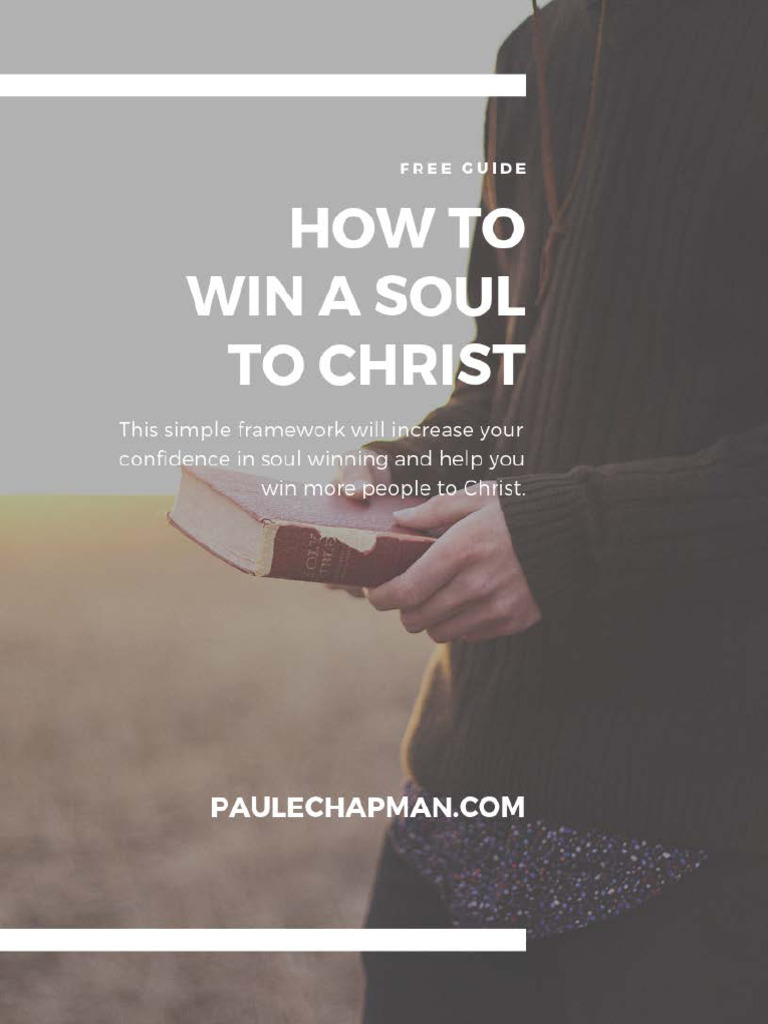 How To Win A Soul To Christ Free Guide | PDF | Jesus | Heaven