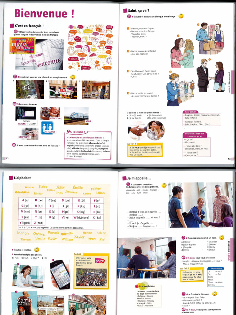 Edito A1 Methode de Francais FLE DIDIER | PDF