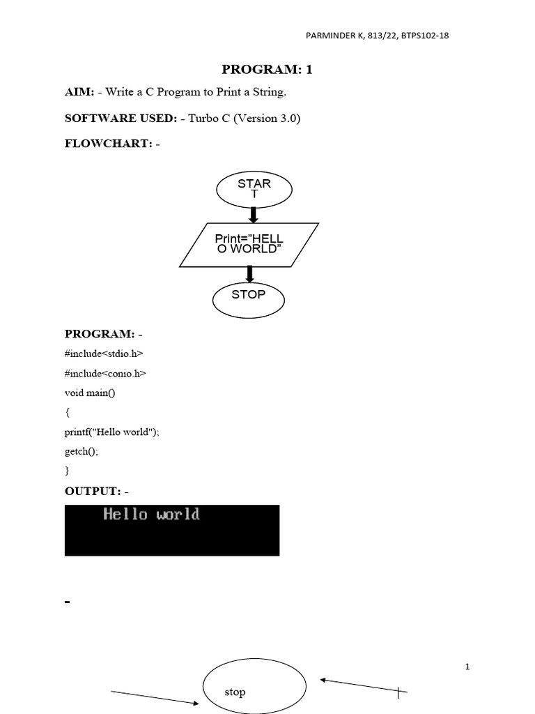 19 Program C Language 12345 | PDF | Software | Software Development