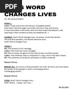 Divine Service Program | PDF | Hymns | Prayer