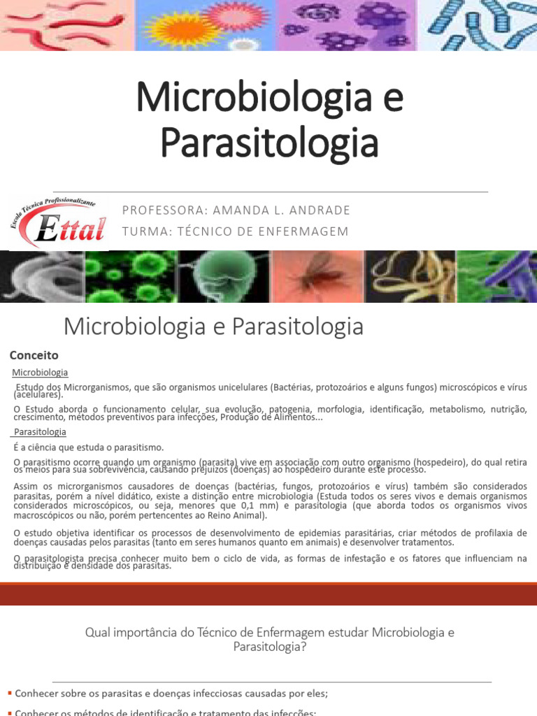 Apostila Microbiologia e Parasitologia | PDF | Linfócito | Sistema imunológico