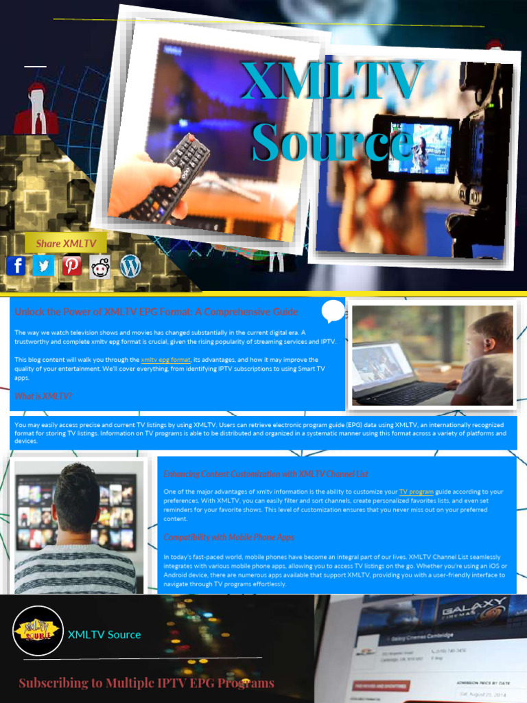 XMLTV Source Guide To IPTV | PDF | Mobile App | Television