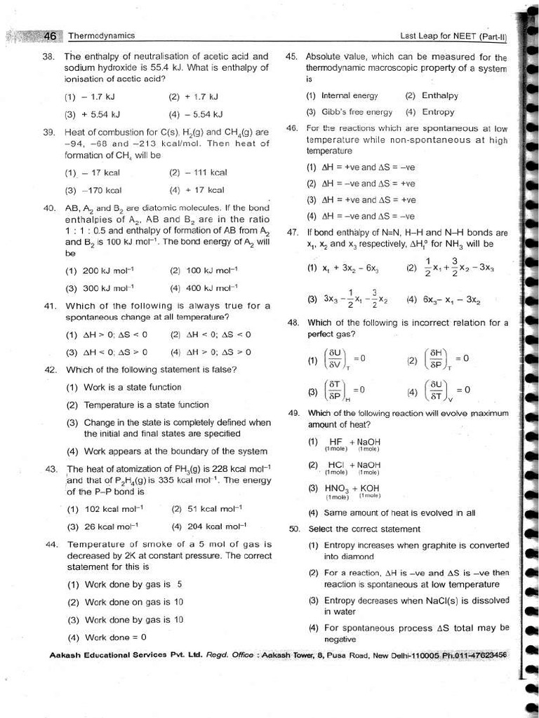 Thermo Chem | PDF