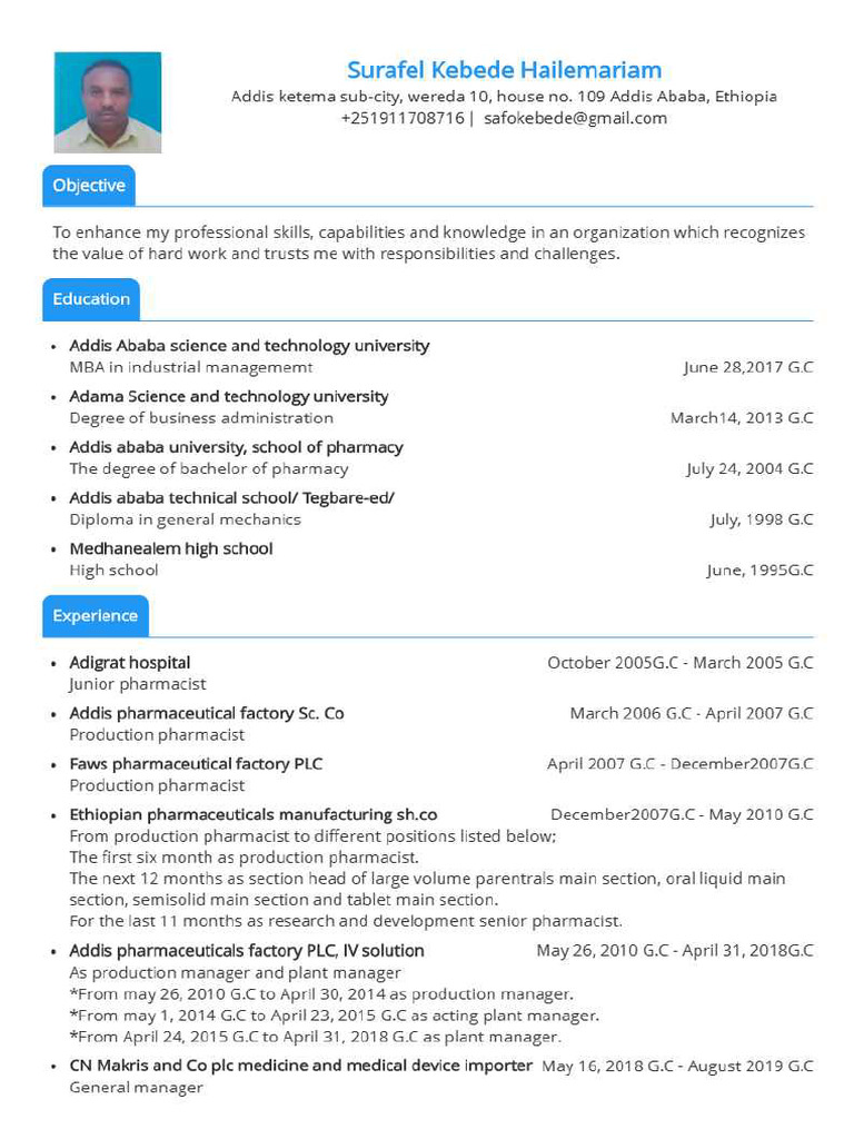 CV & Final Credentials 9 | PDF