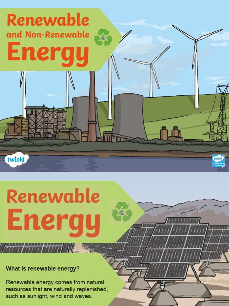 Renewable vs Non-Renewable Energy | PDF | Renewable Energy | Wind Power
