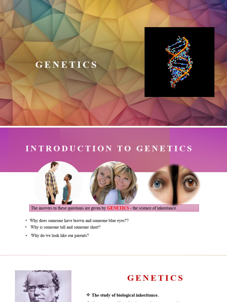Genetics | PDF | Rna | Genetics