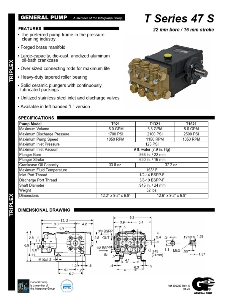 T921 Pump | PDF | Pump | Internal Combustion Engine