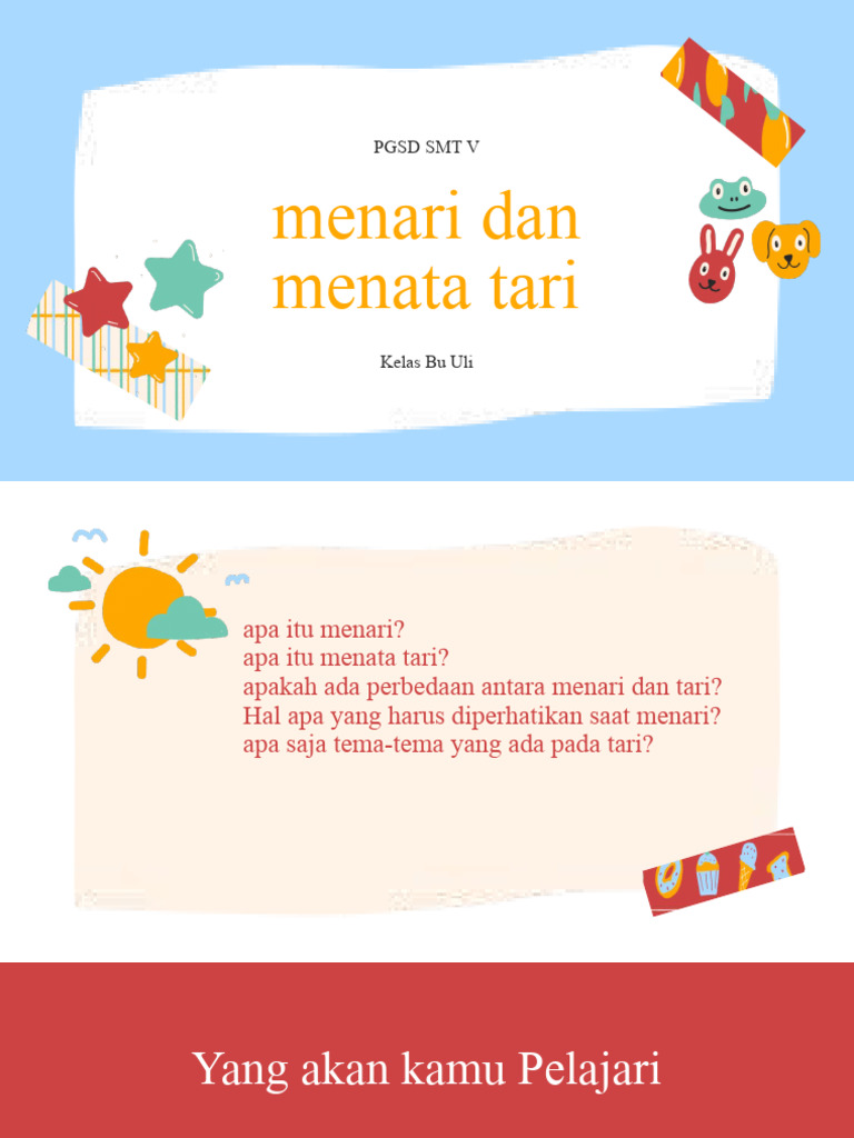 Menari Dan Menata Tari | PDF