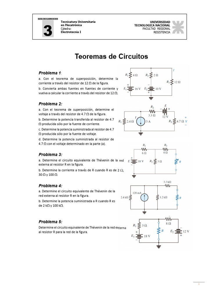 Guía de Ejercicios 3 | PDF