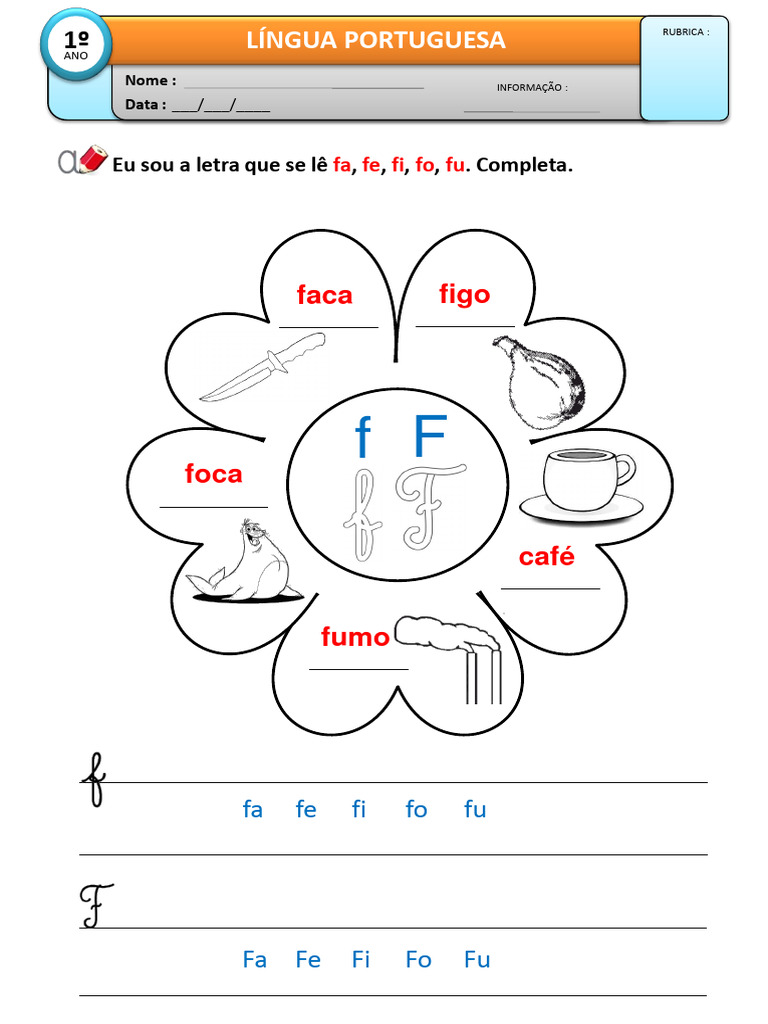 Letra F | PDF