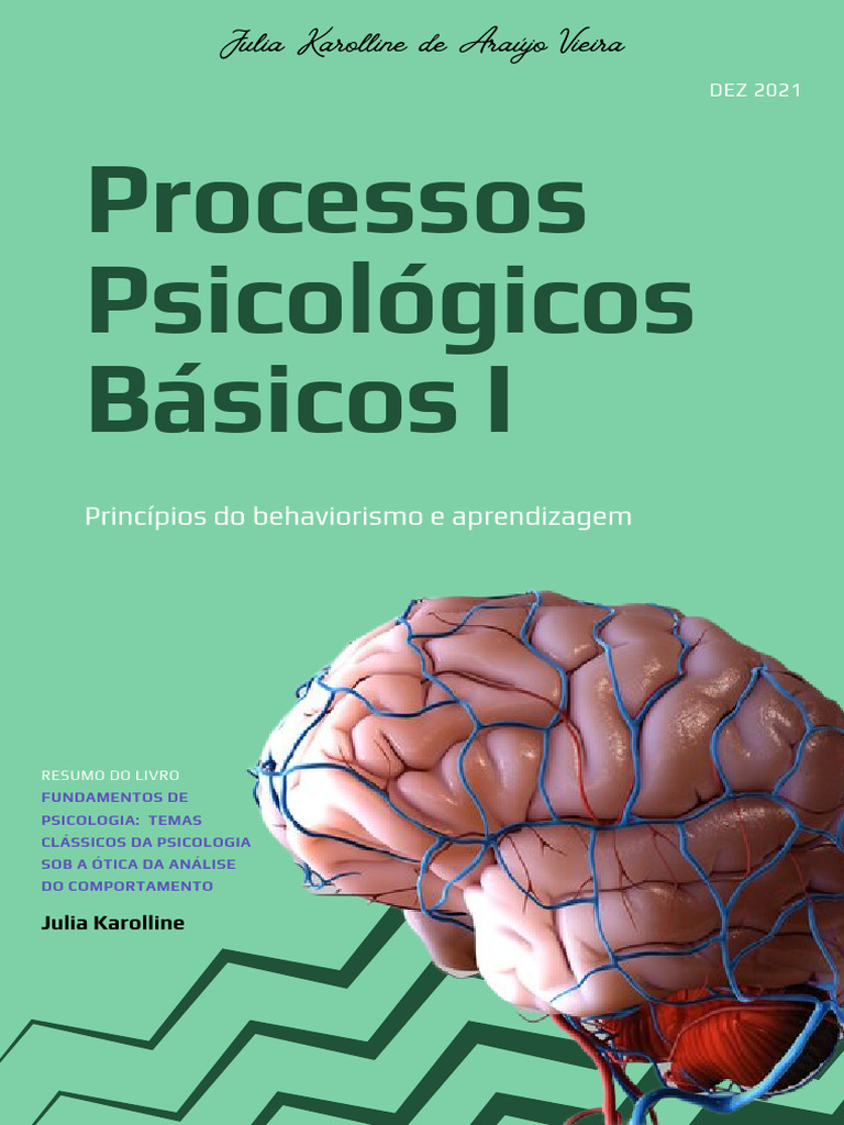 RESUMO- Processos psicológicos basicos | PDF | Comportamento | Aprendizado