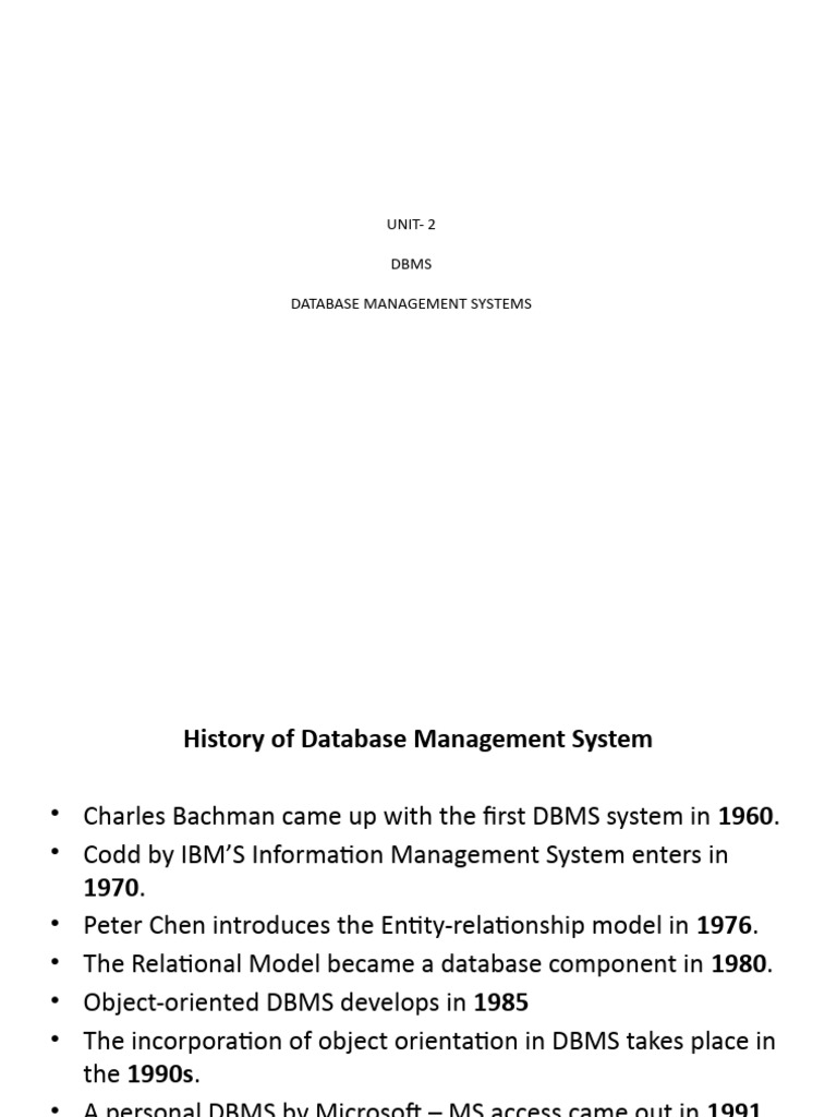 Unit - 2 | PDF | Databases | Relational Database Unit - 2 | PDF | Databases | Relational Database