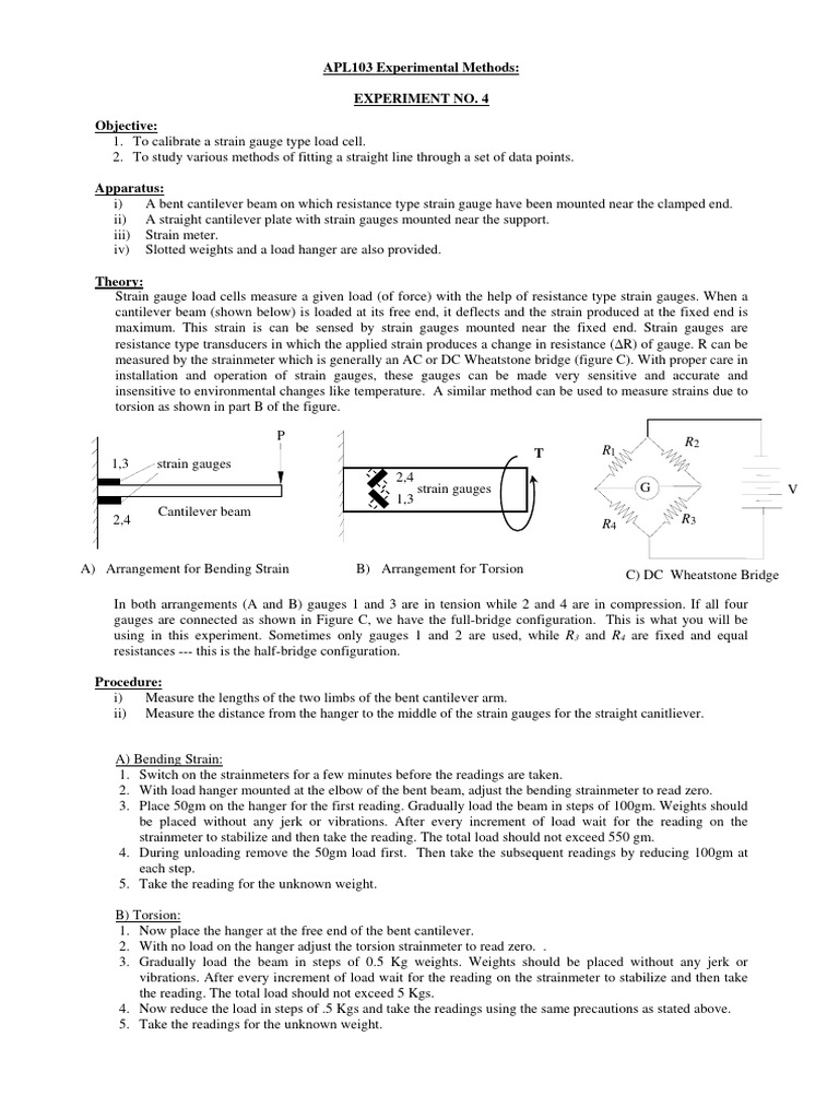 EXP4 Bending and Torsion | PDF | Physical Sciences | Applied And Interdisciplinary Physics