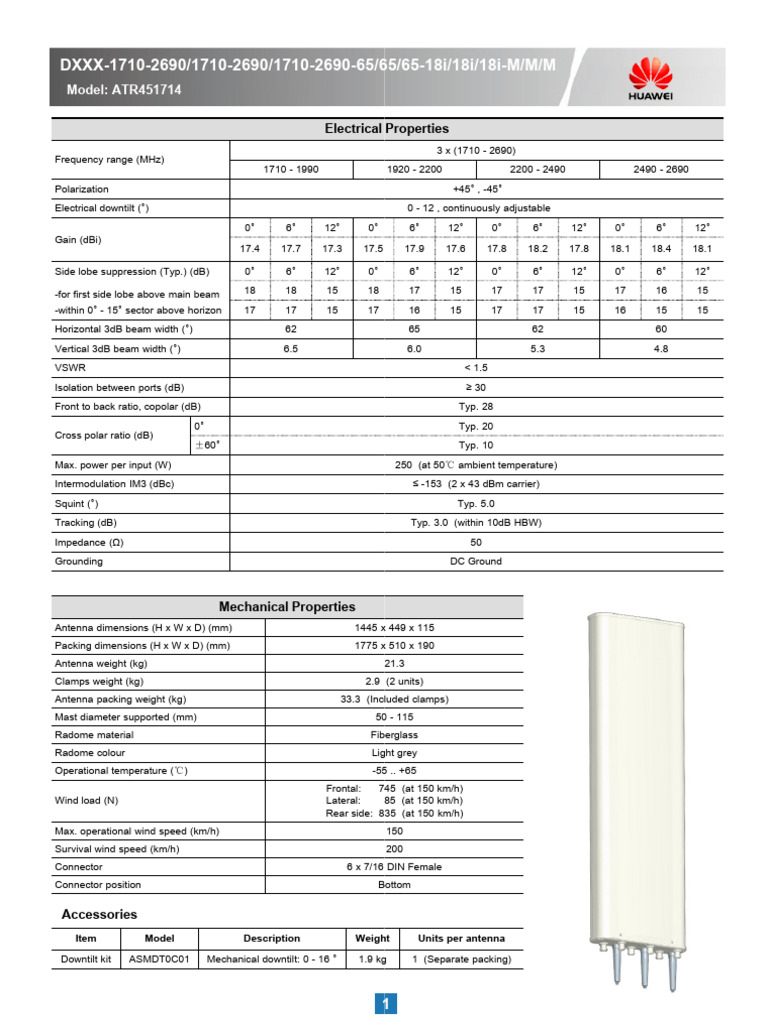 ATR451714 | PDF | Antenna (Radio) | Radio Technology