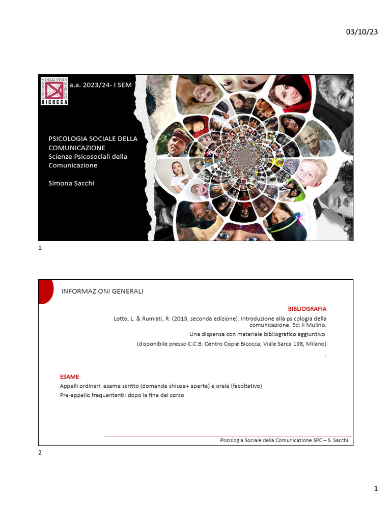 Lezione 1 | PDF